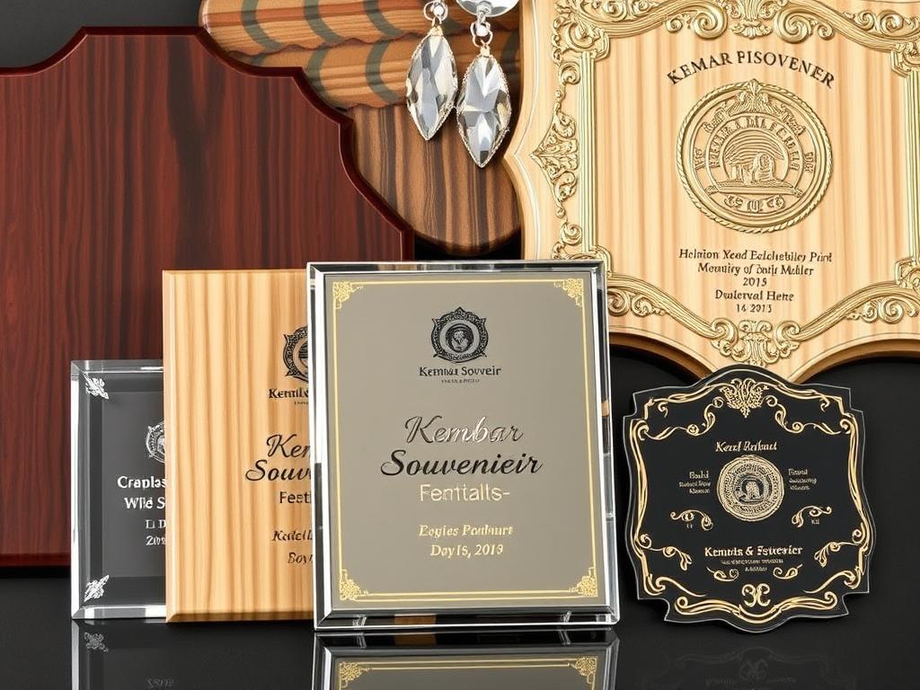 15 Contoh Penghargaan Plakat Yang Bisa Anda Custom Sesuai Kebutuhan